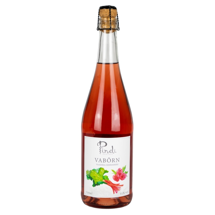 VABÕRN, VAARIKA-RABARBERI VAHUVEIN, 750ML – Pindi Veinitalu